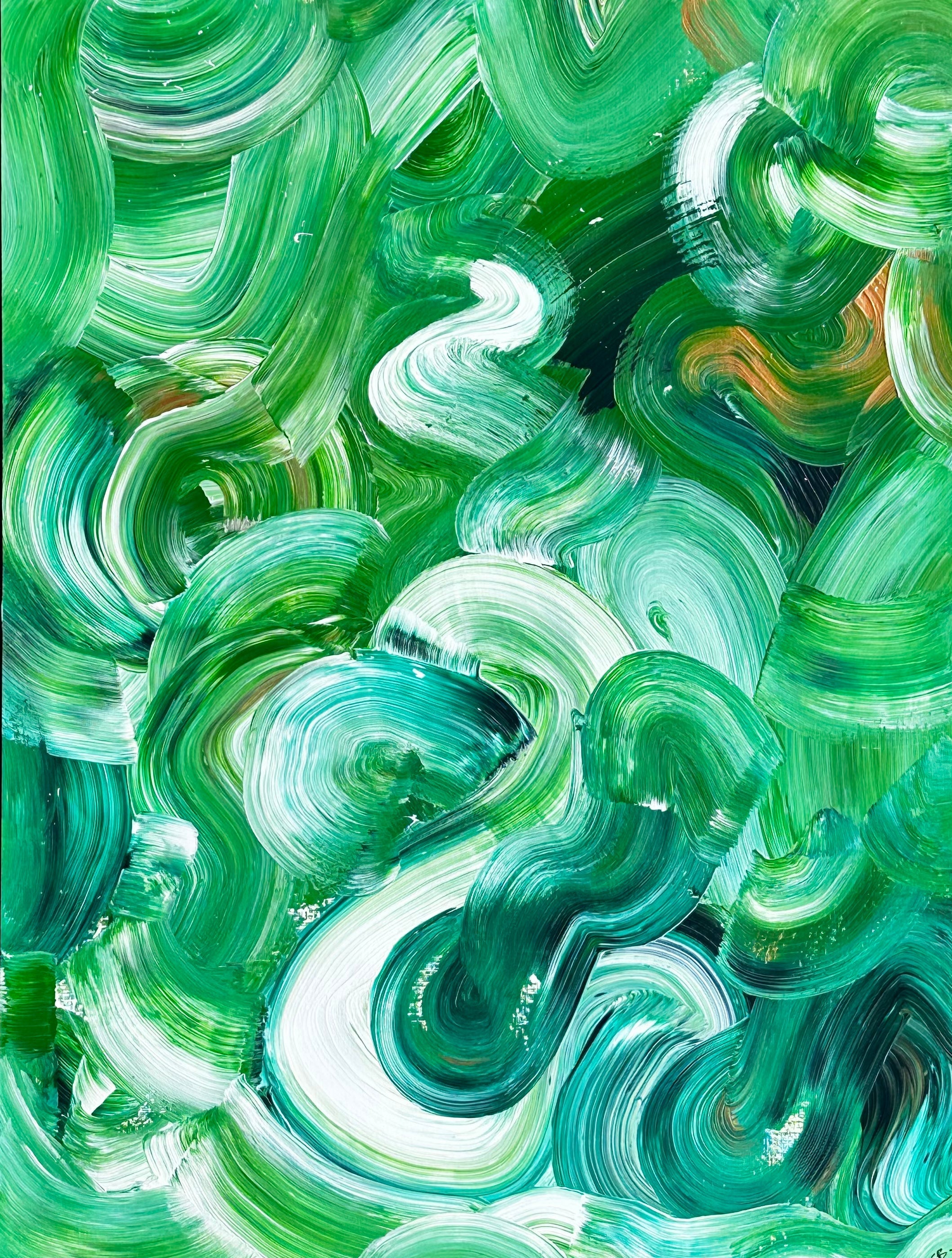 Sam Berg Studio Acrylic Artwork Painting on Canvas Paper Collection ...